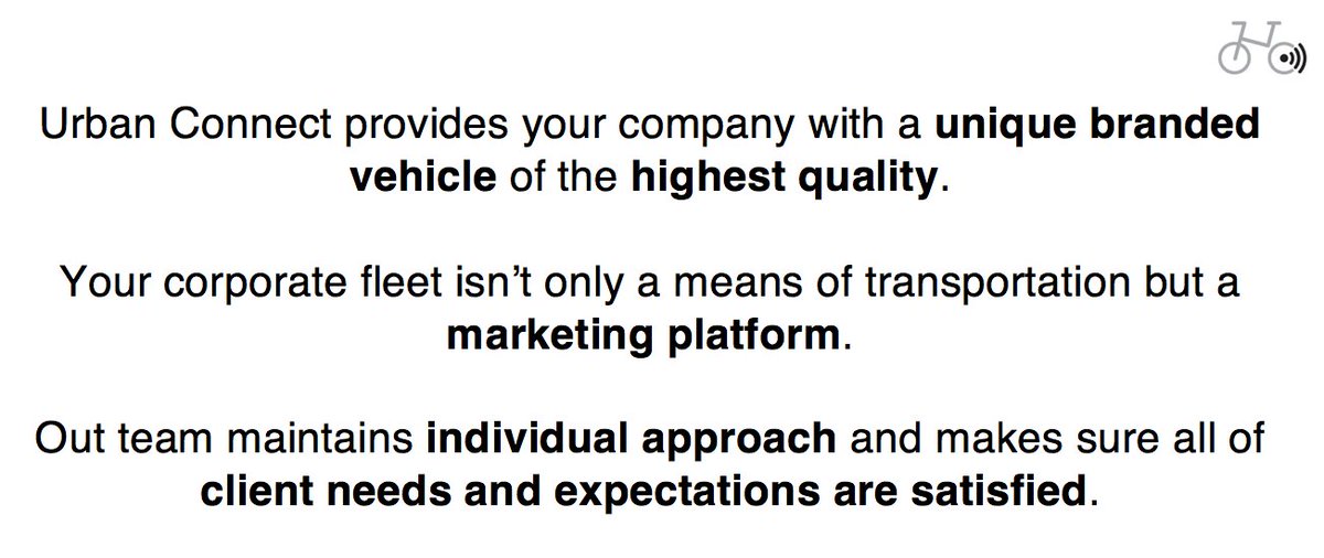 Yesterday we were asked about what differs us from our competitors🚲. A ...