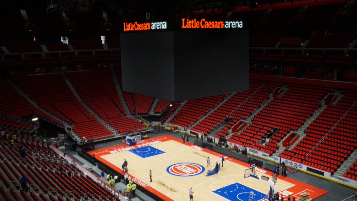 Views from the mezzanine seats at @LCA_Detroit. #ICantWait https://t.co ...