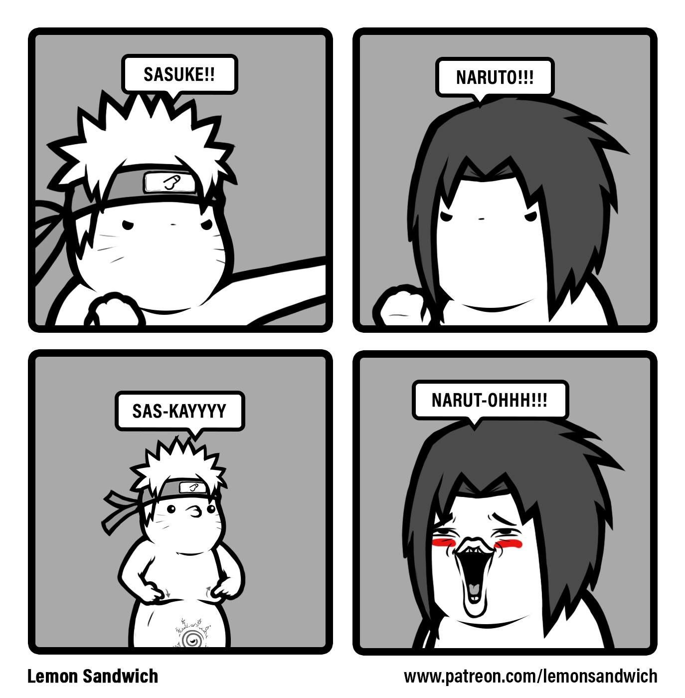 Sasuke X Naruto Lemon