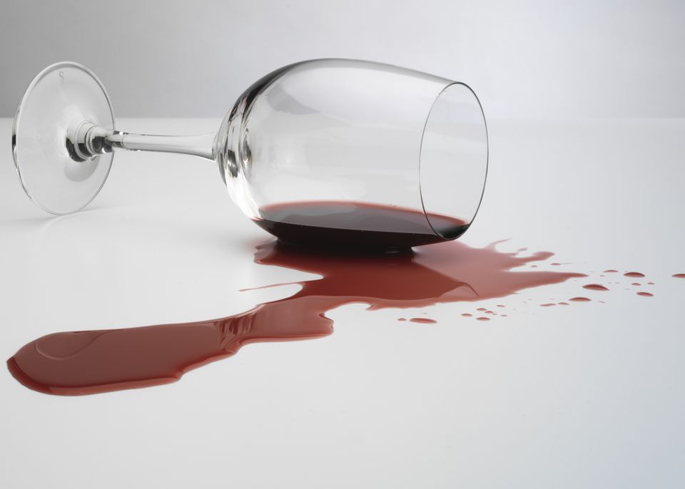 Wine Bottle Spilling