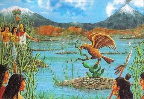 Aztec Eagle And Snake