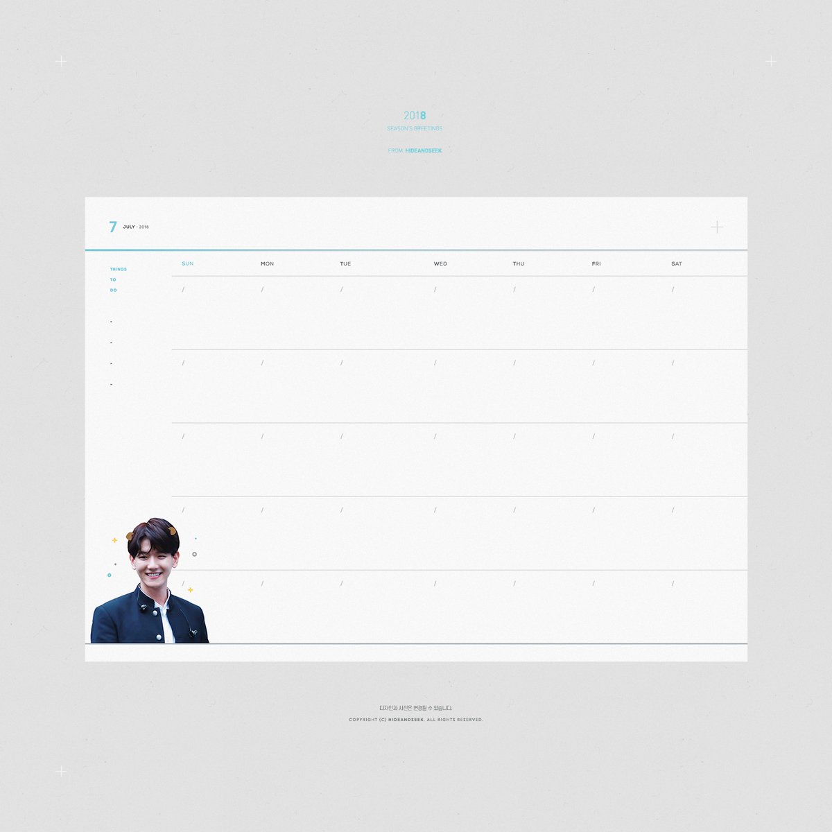 SWEET CODE on Twitter: "[MY G.O] @hideandseek56 2018 SEASON GREETINGS Order Form: https://t.co ...