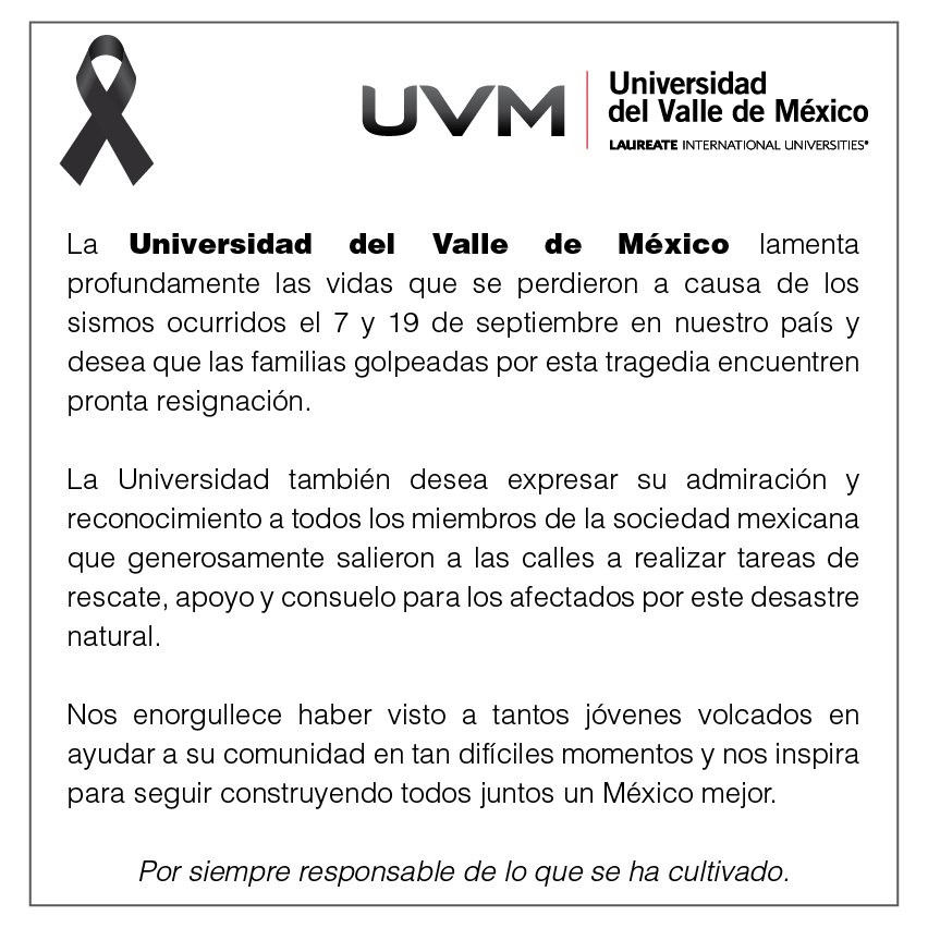 Comunidad UVM on Twitter: ""Por siempre responsable de lo que se ha cultivado"…