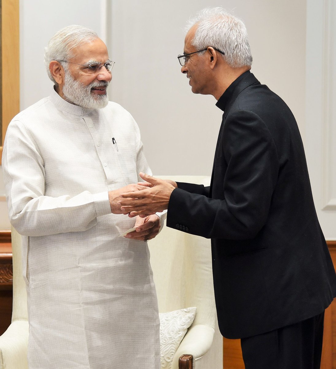 In pics: Rescued priest Father Tom Uzhunnalil meets PM Narendra Modi in ...
