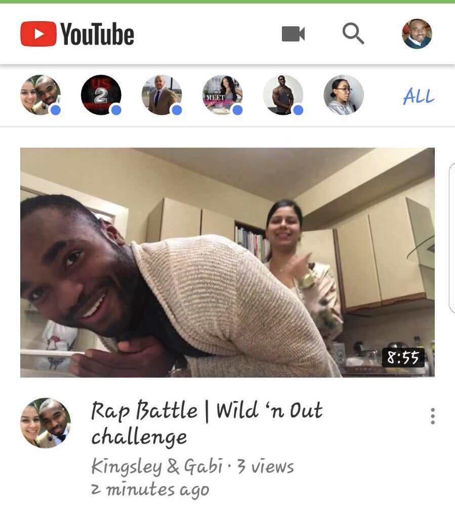 Kingsley Youtube Smiling