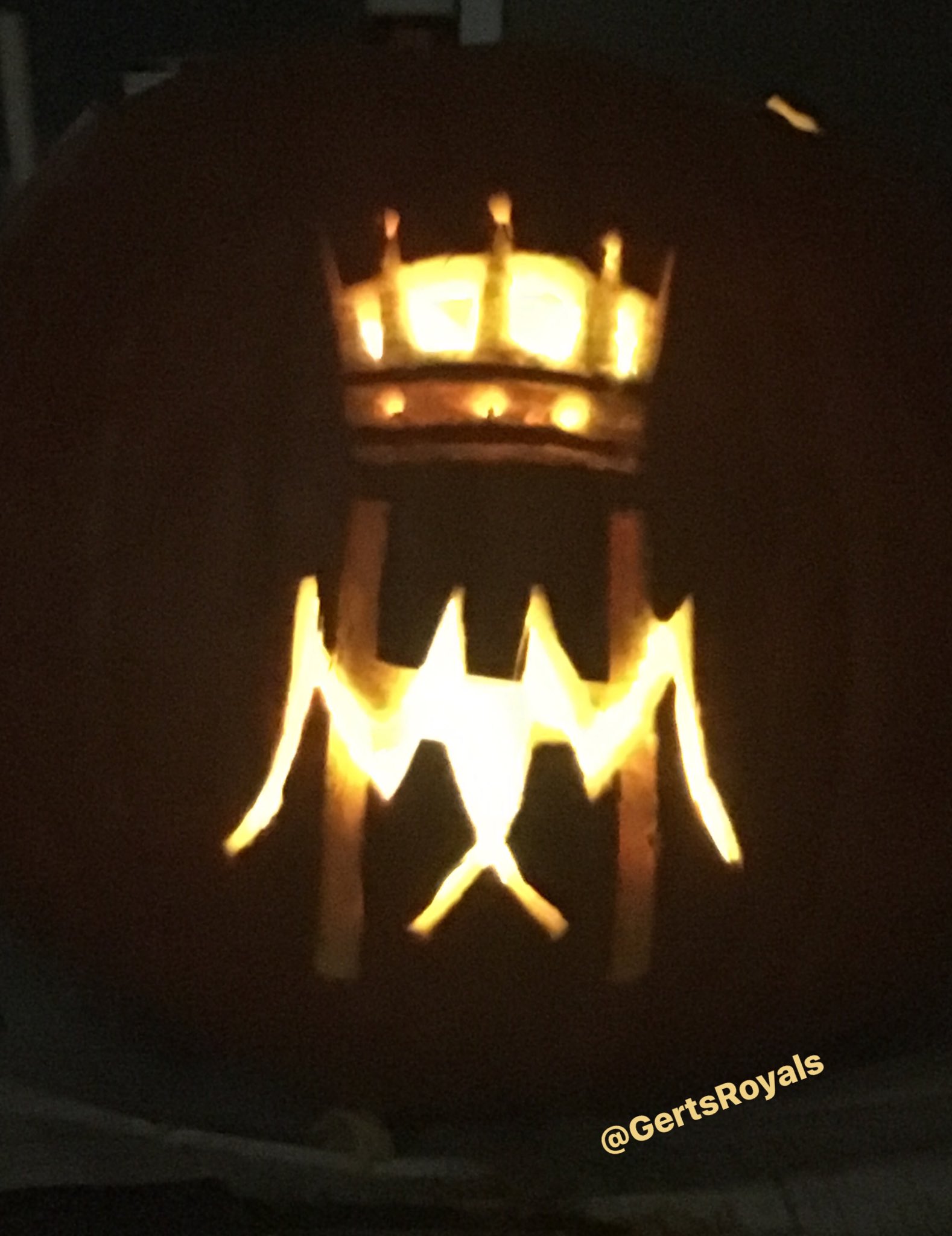Princess Crown Pumpkin Carving
