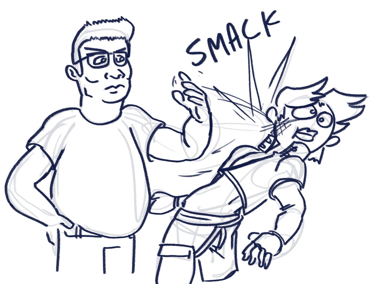 「i drew hank hill slapping an anime boy, enjoy @TieTuesdayLP 」mikeの漫画