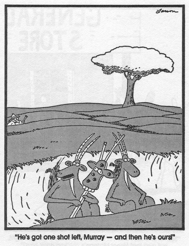 Far Side Deer Hunting Cartoons