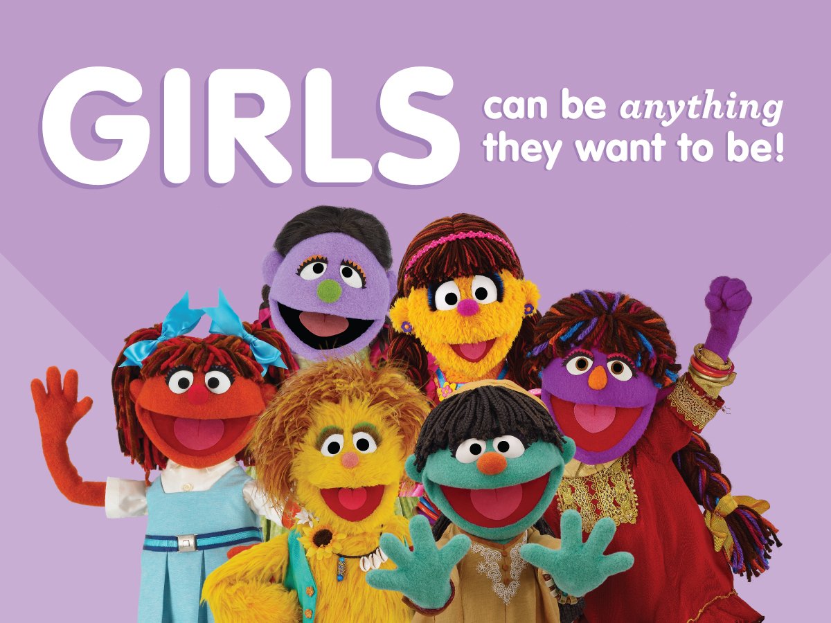 Sesame Street Girl Characters