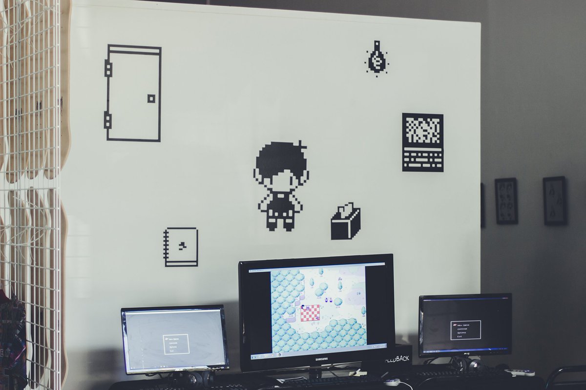 「OMORI demo event + demo update! (https://t.co/uh4UgHayVP) 」OMORIの漫画