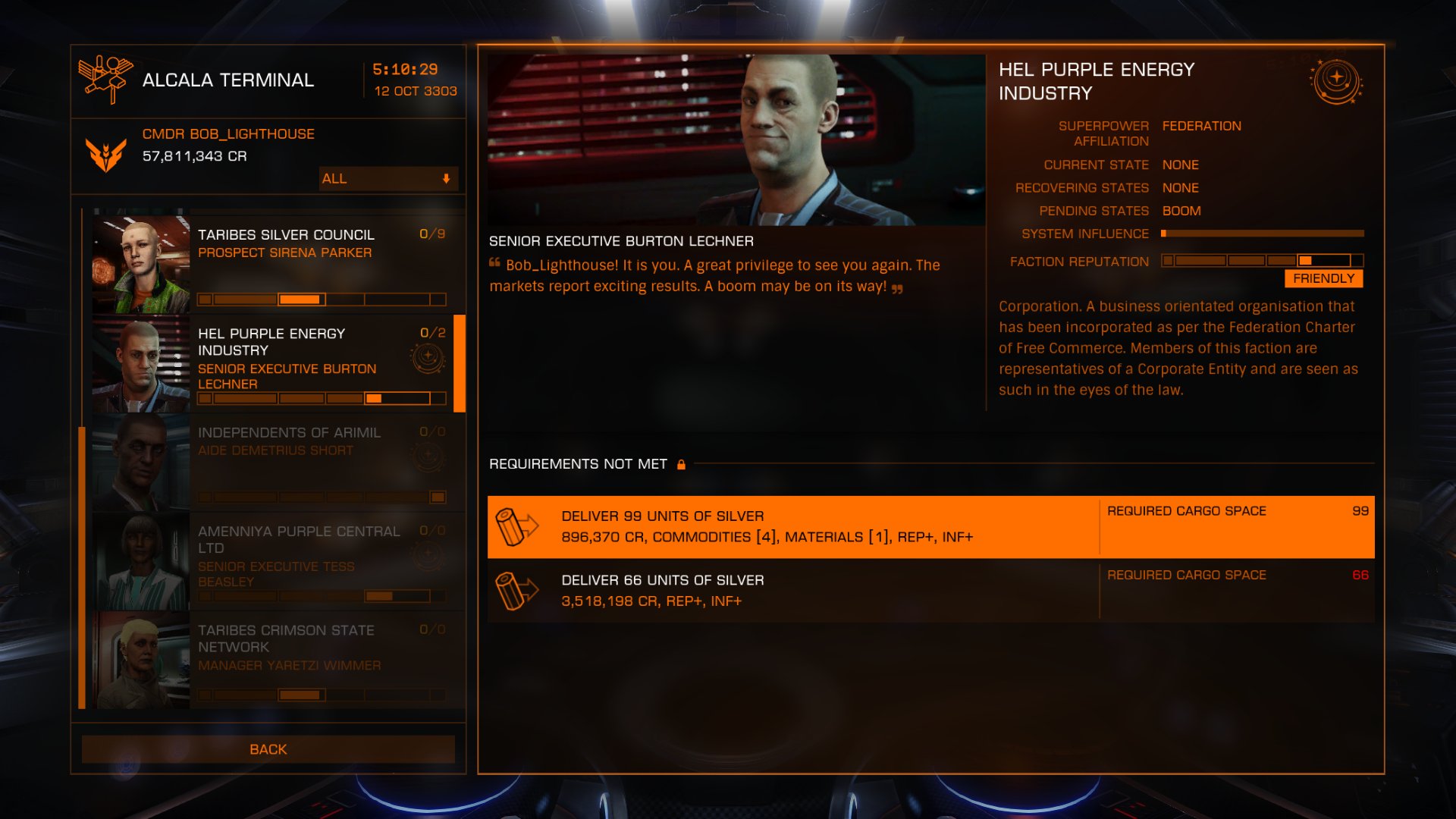 Missions? | Frontier Forums