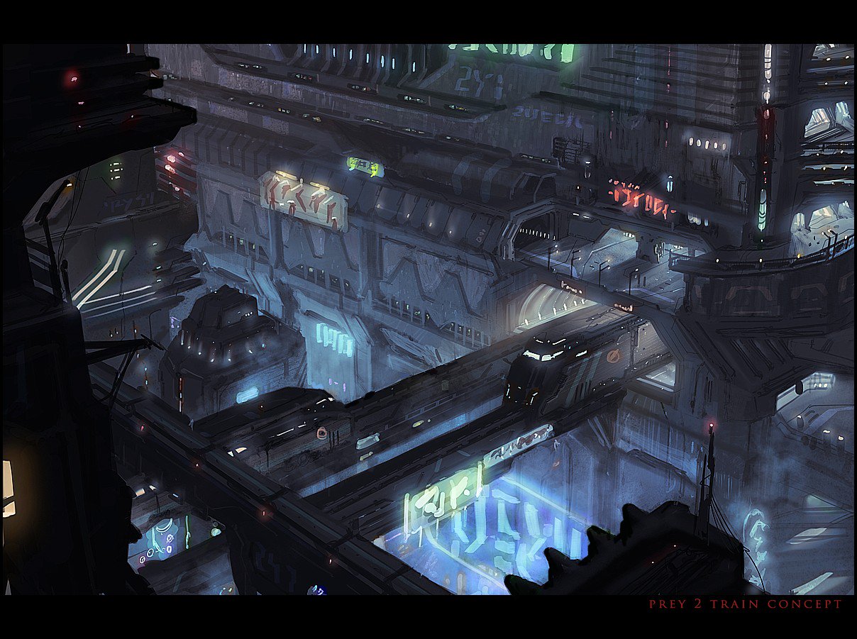 Prey 2 Concept Art