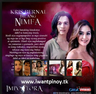 Pinoy Ako TV Show on Twitter: "Impostora October 12, 2017…