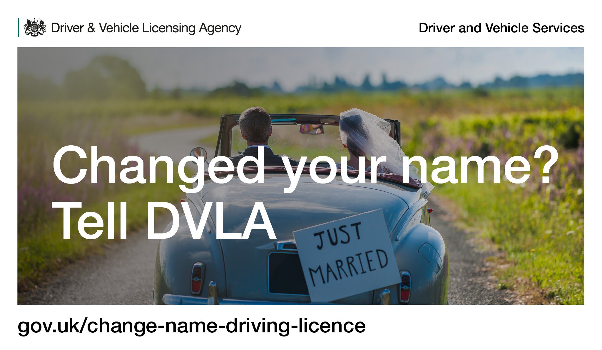 DVLA On Twitter Just Got Married Need To Tell Us You ve Changed Name dvla-on-twitter-just-got-married-need-to-tell-us-you-ve-changed-name