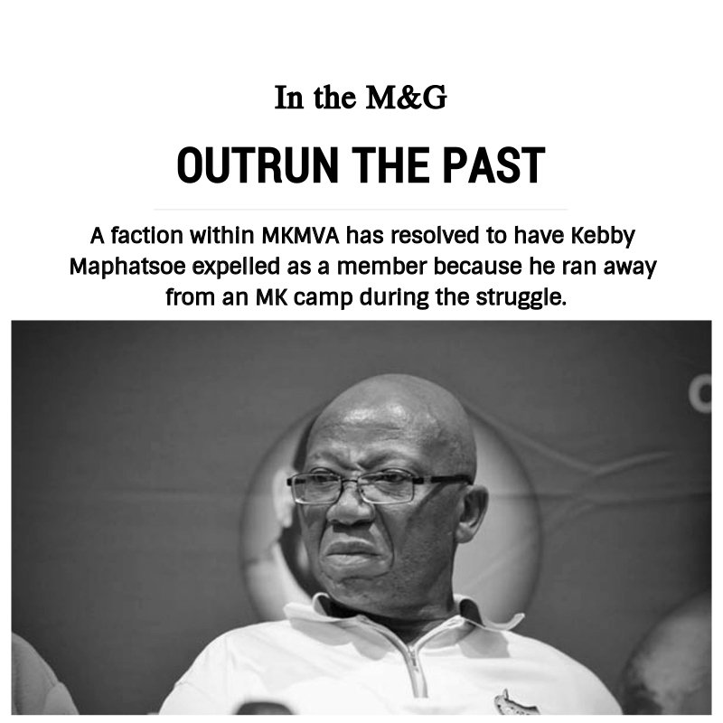 A rebel group within MKMVA wants Kebby Maphatsoe charged with fraud for ...