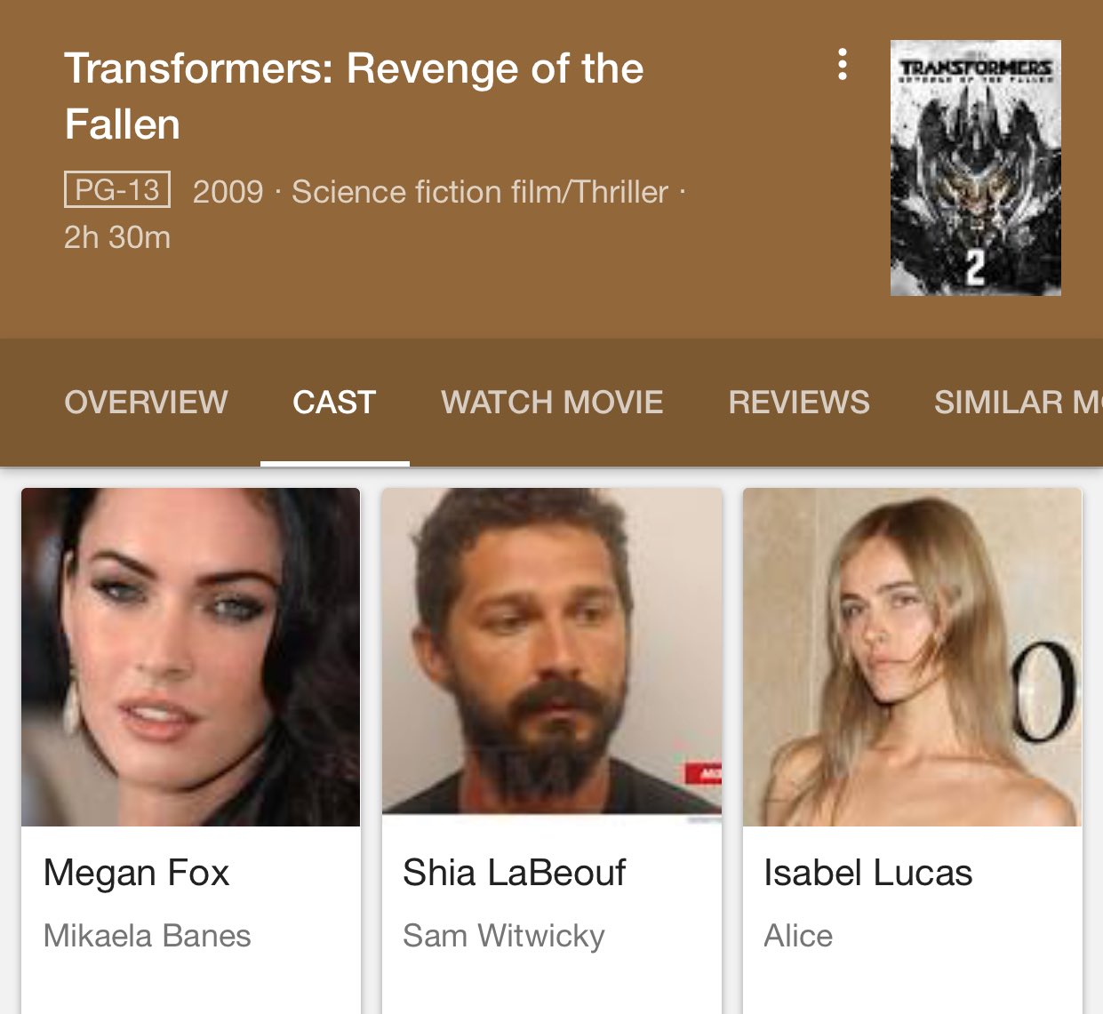 Transformers 2 Imdb