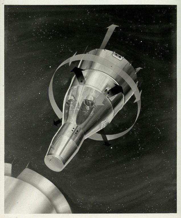 Gemini Spacecraft Art