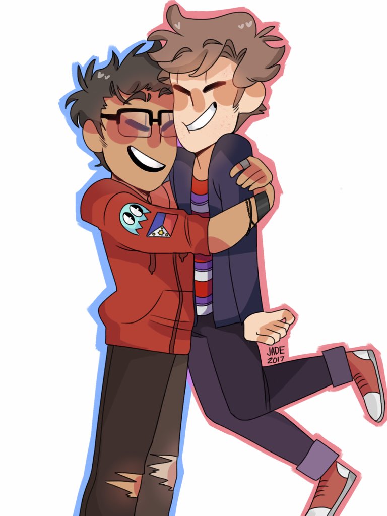 「BOYF / RIENDS #bemorechill #art 」|jade 🍉のイラスト