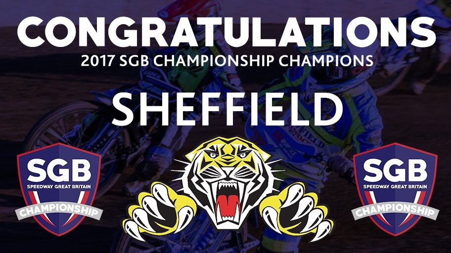 Sheffield Tigers are crowned 2017 speedway champions | Calendar - ITV News