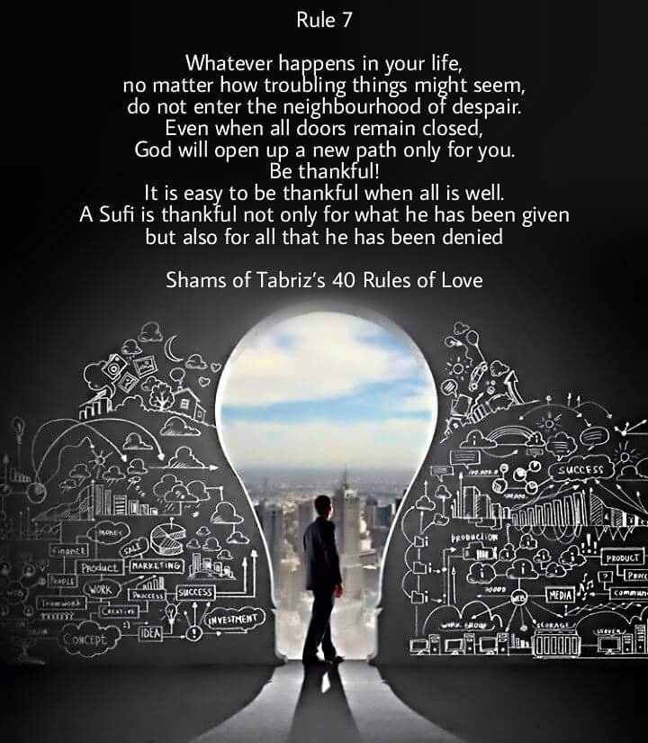 Shams tabrizi 40 rules - edendase