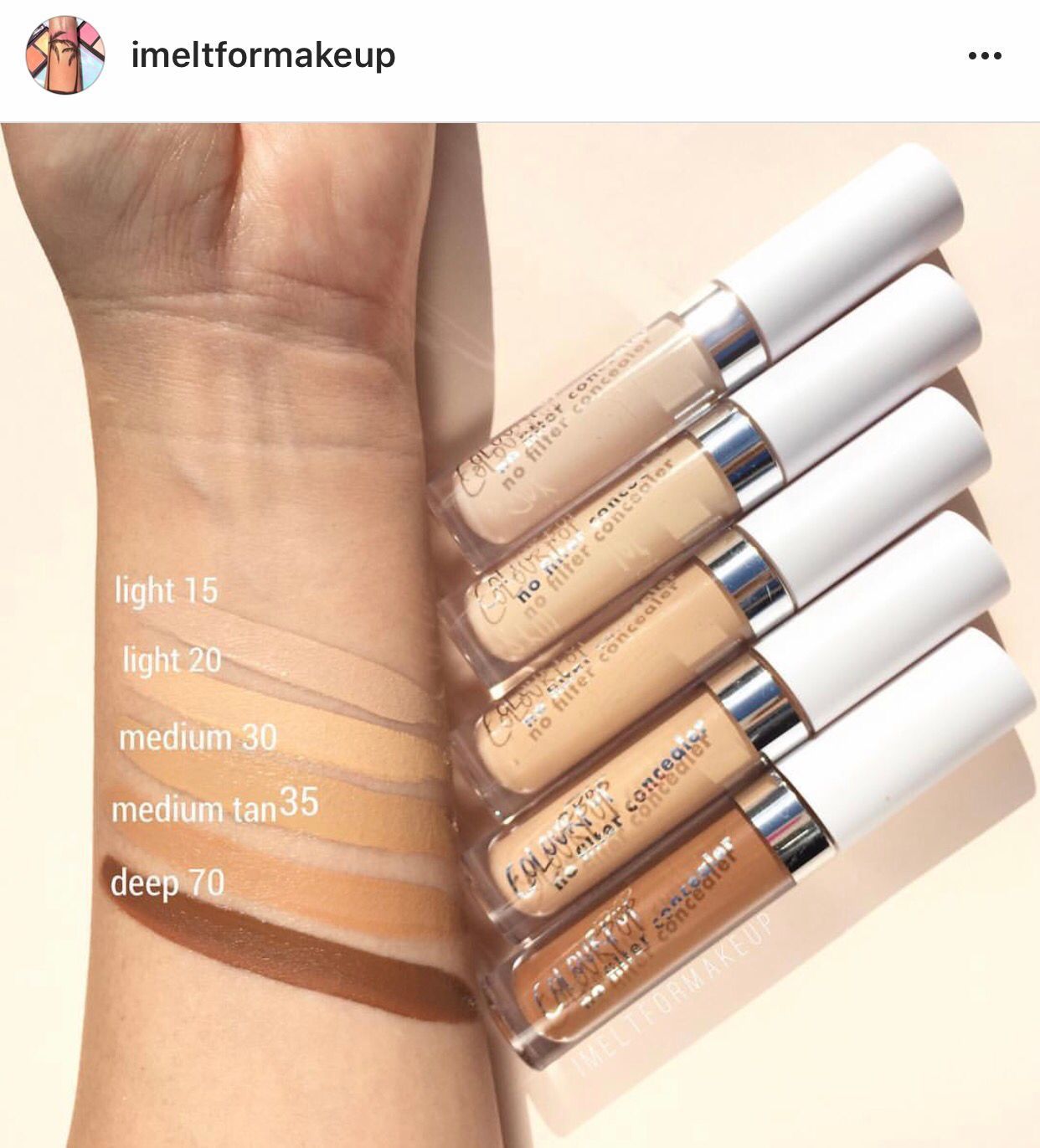 Colourpop no filter concealer store