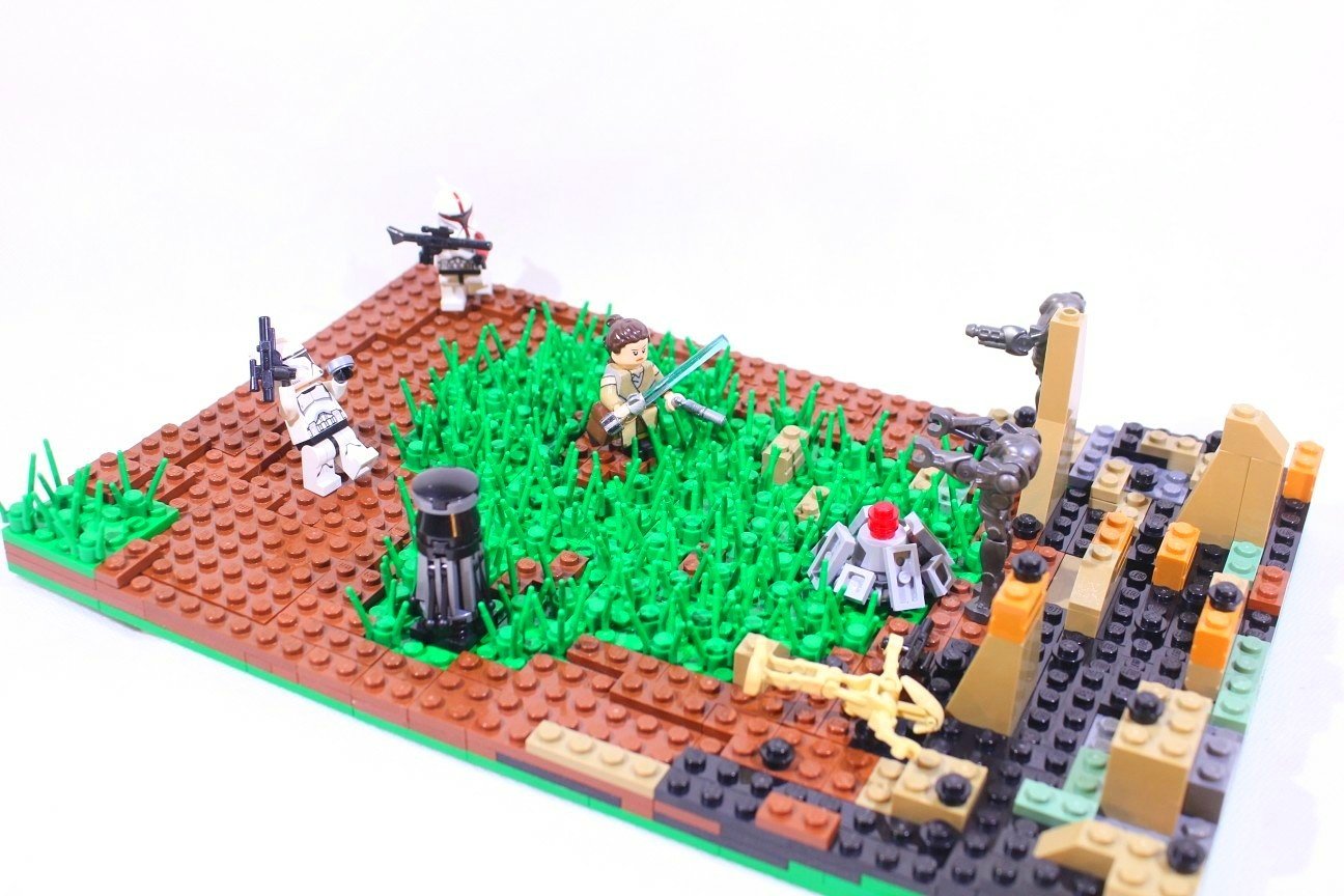 Lego Star Wars Moc Battle Of Saleucami