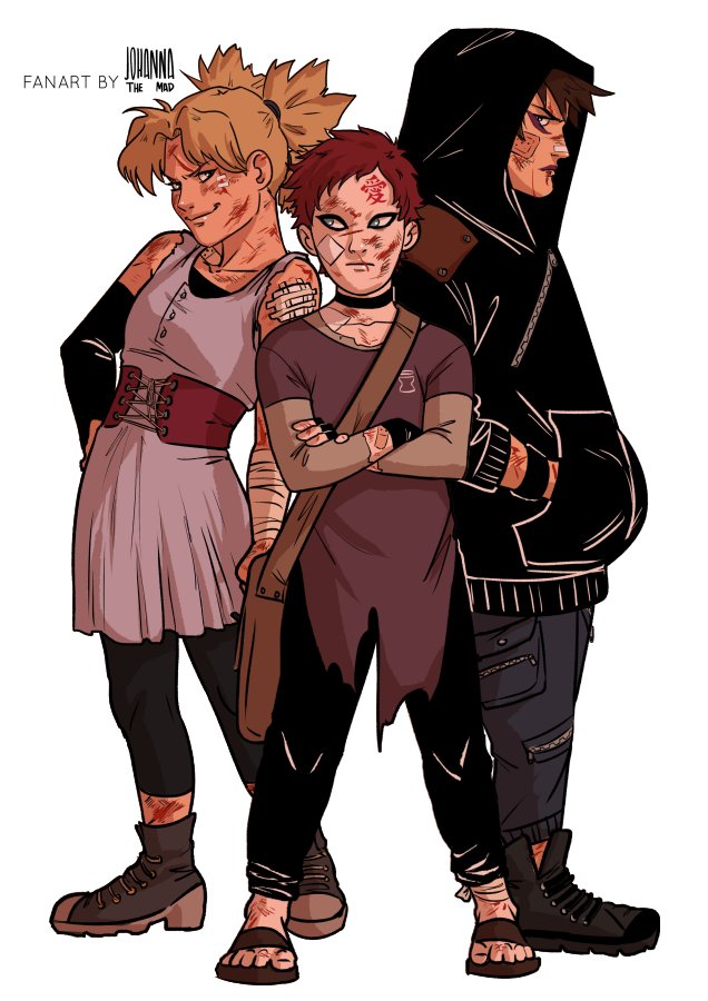 Kankuro Fan Art The ART Of COSPLAY Gaara, Temari, Kankuro From