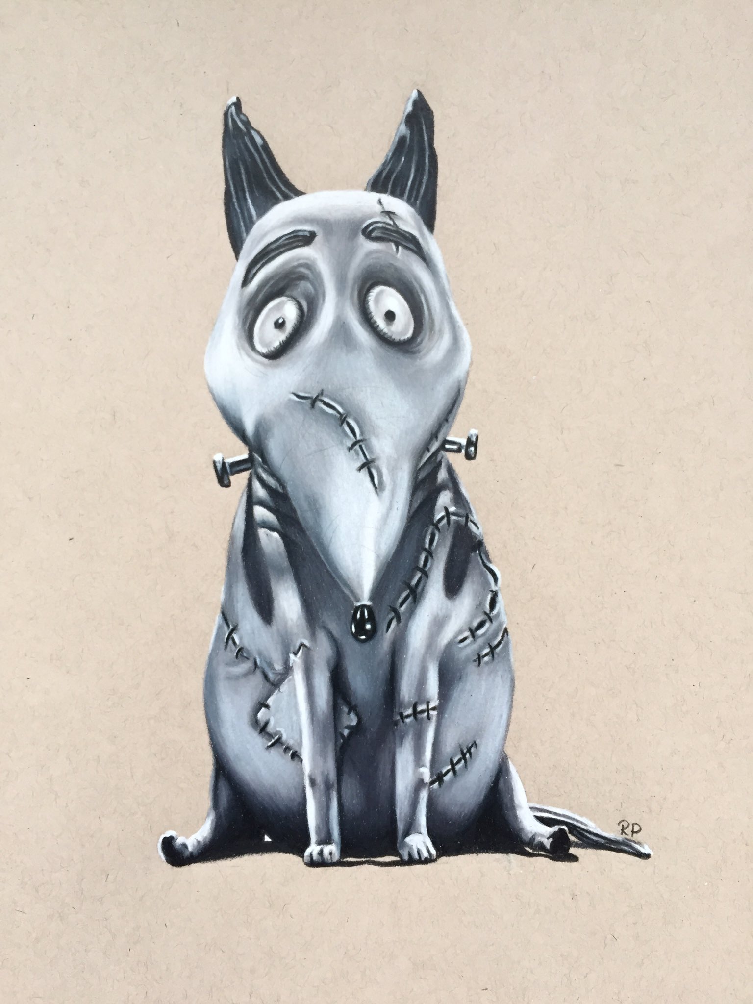 Frankenweenie Drawing