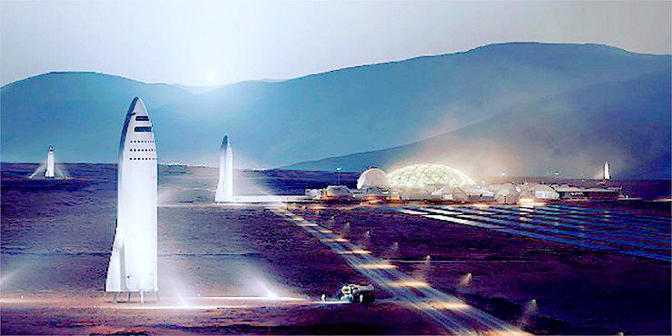 Spacex Mars Colony