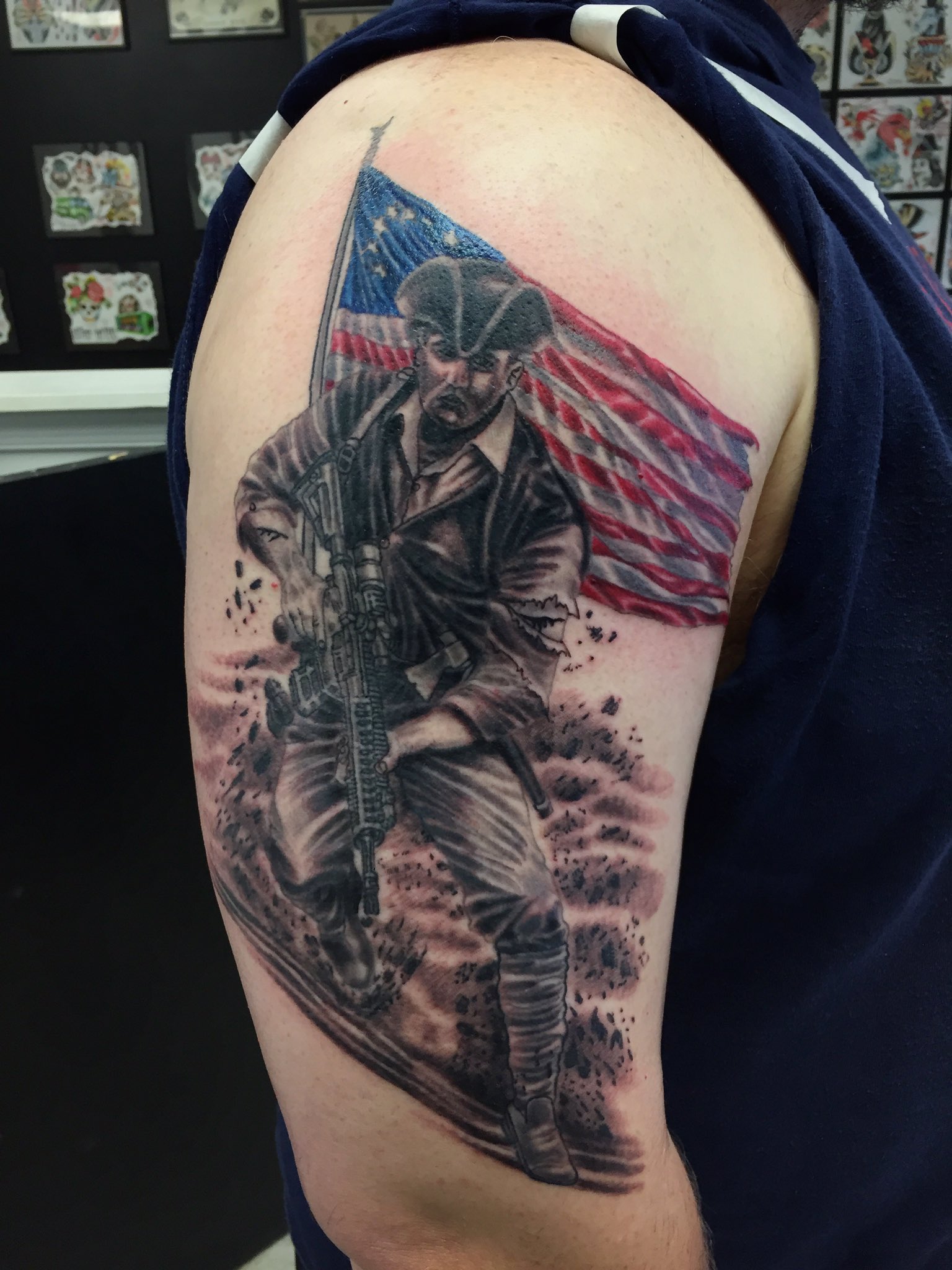 Revolutionary Soldier Tattoos This Might Be The Greatest Military