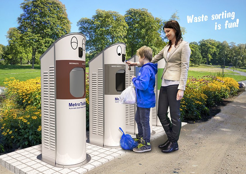 MetroTaifun - The world's most modern Automatic Waste Collection System ...