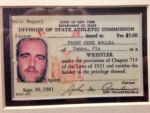 Andre the Giant’s New York wrestling license from 1985 : r/SquaredCircle