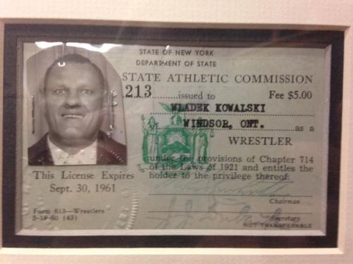 Andre the Giant’s New York wrestling license from 1985 : r/SquaredCircle