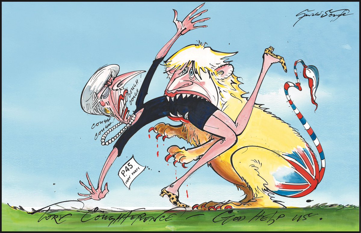 The Evening Standard Cartoon - Tory Conference: God Help Us : r/ukpolitics