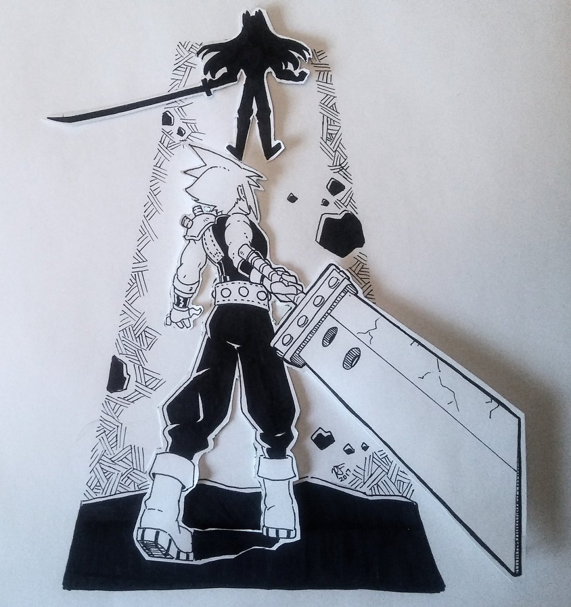 「Day 6: sword #inktober2017 」|Russのイラスト