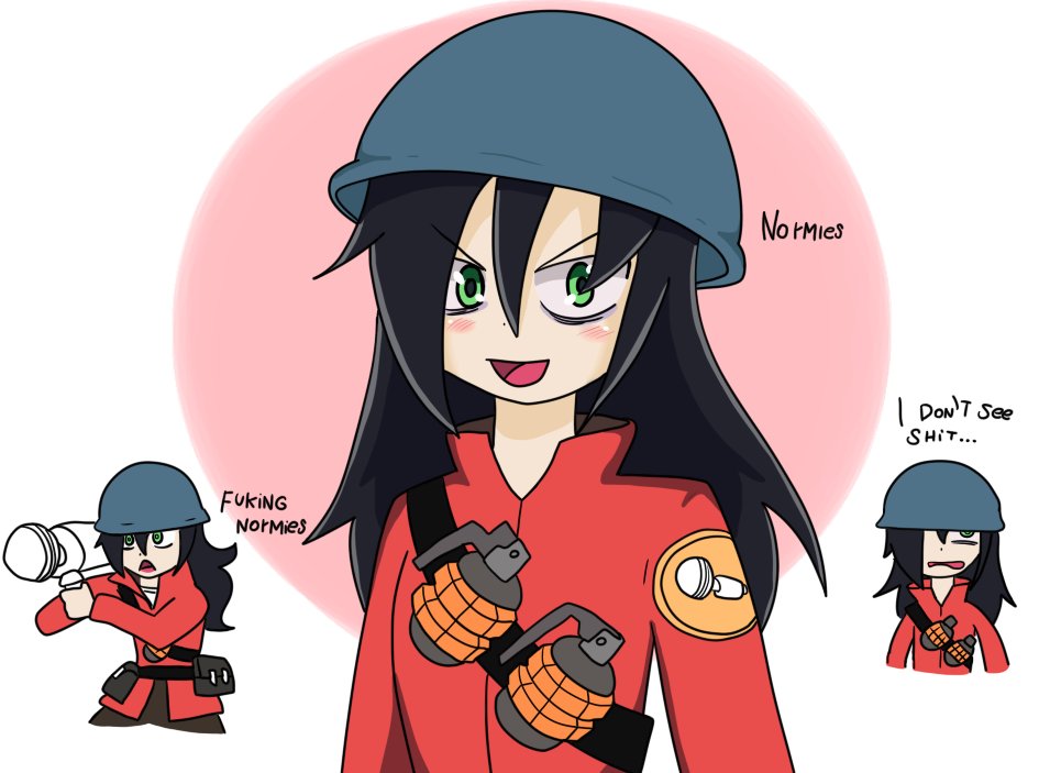 Team Fortress 2 Anime Girls