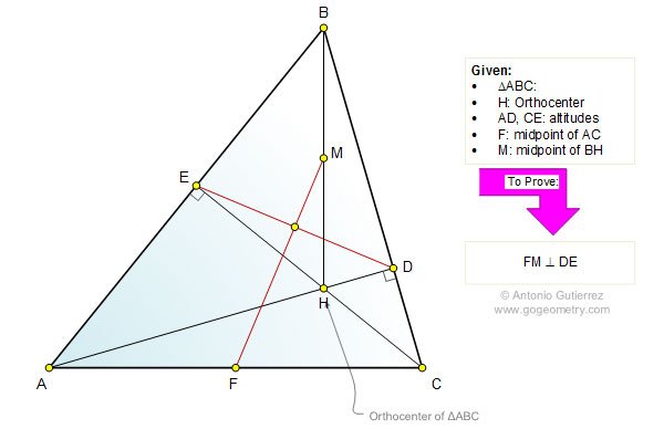 Orthocenter Geometry