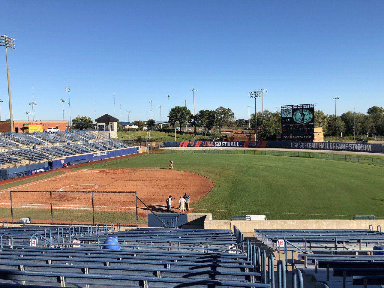 Hall Of Fame Softball Stadium Seating Chart