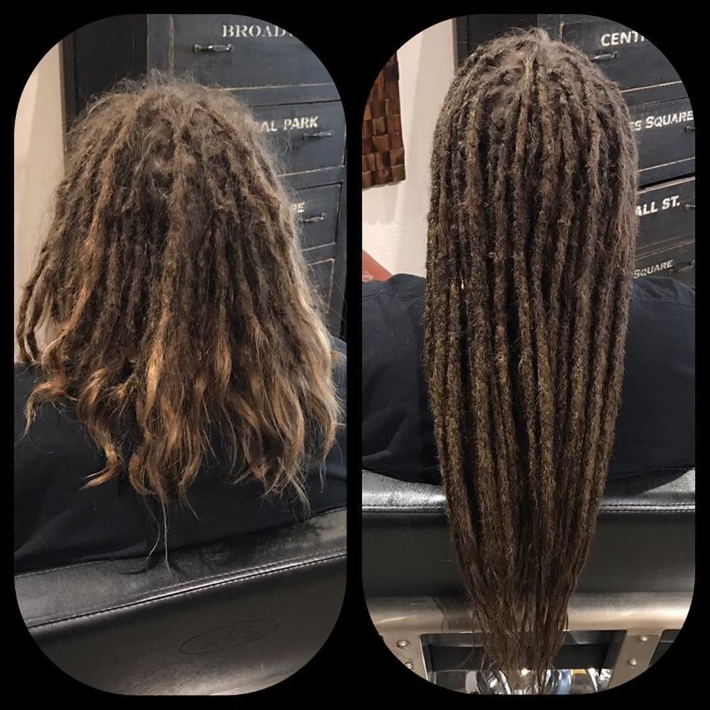 Dreadlocks Extensions Before And After