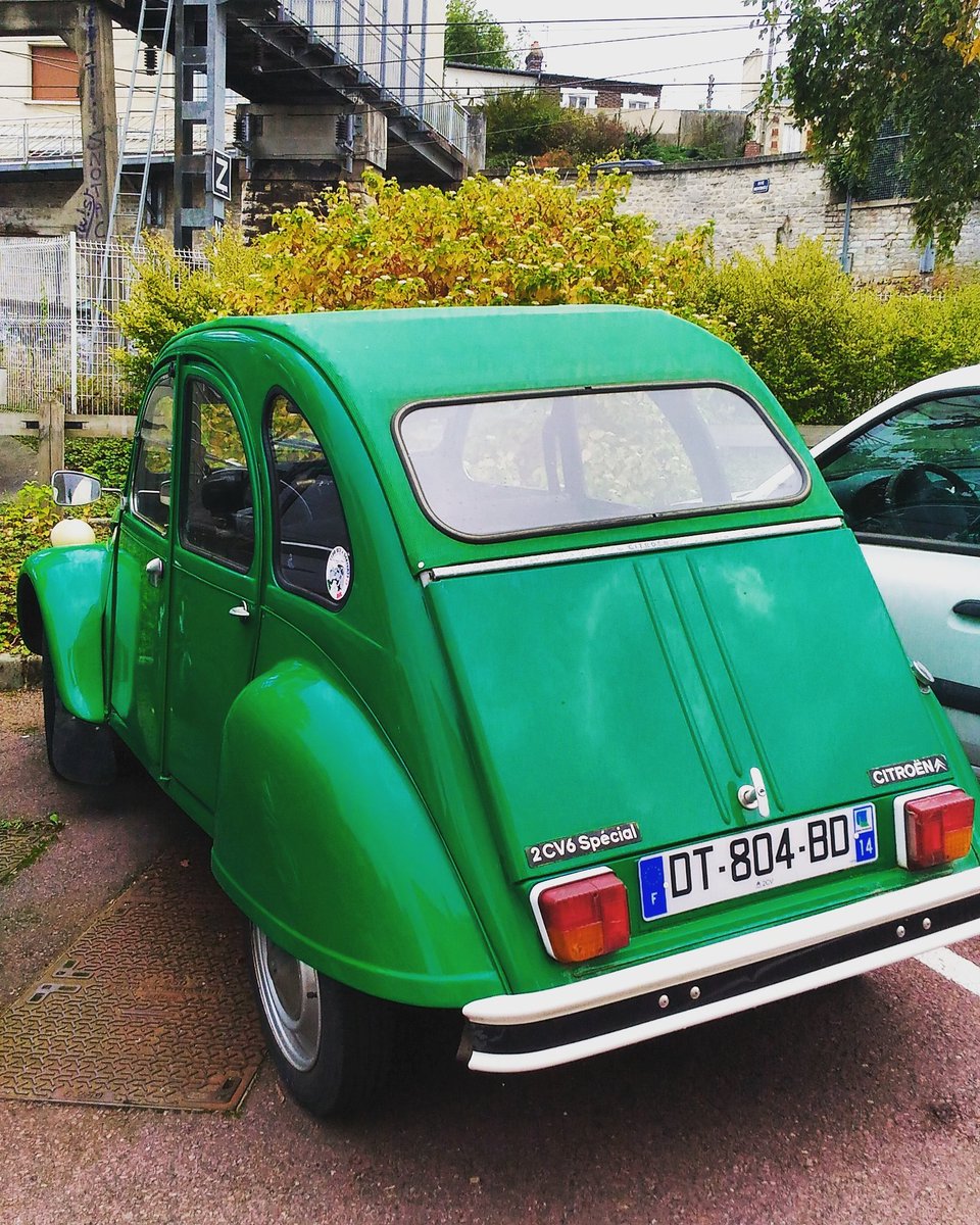 2cv verte sans retouche