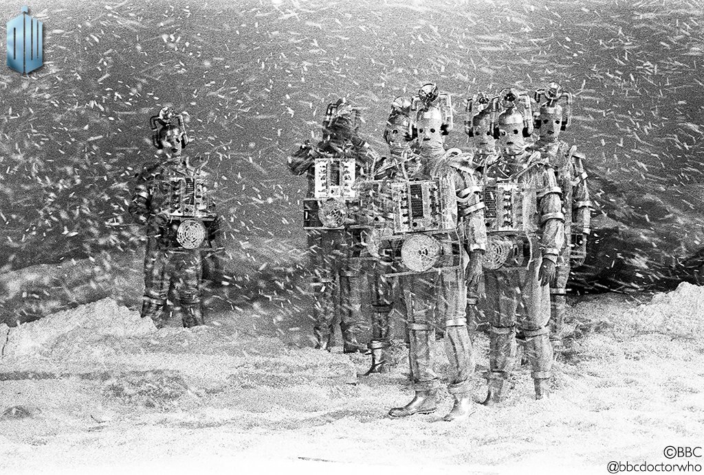 They came marching out of the snow, 51 years ago today… The Cybermen ...
