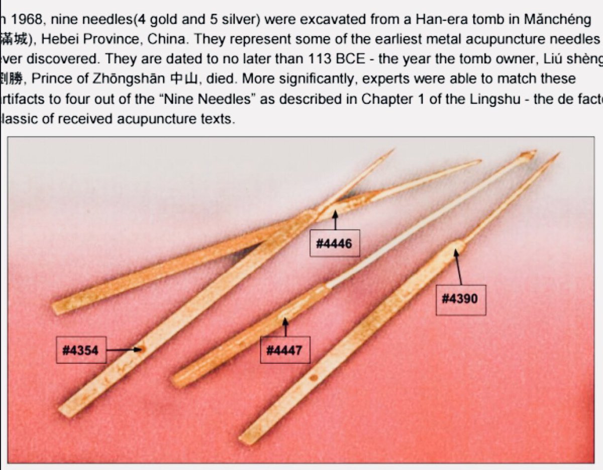 Ancient Acupuncture Needle