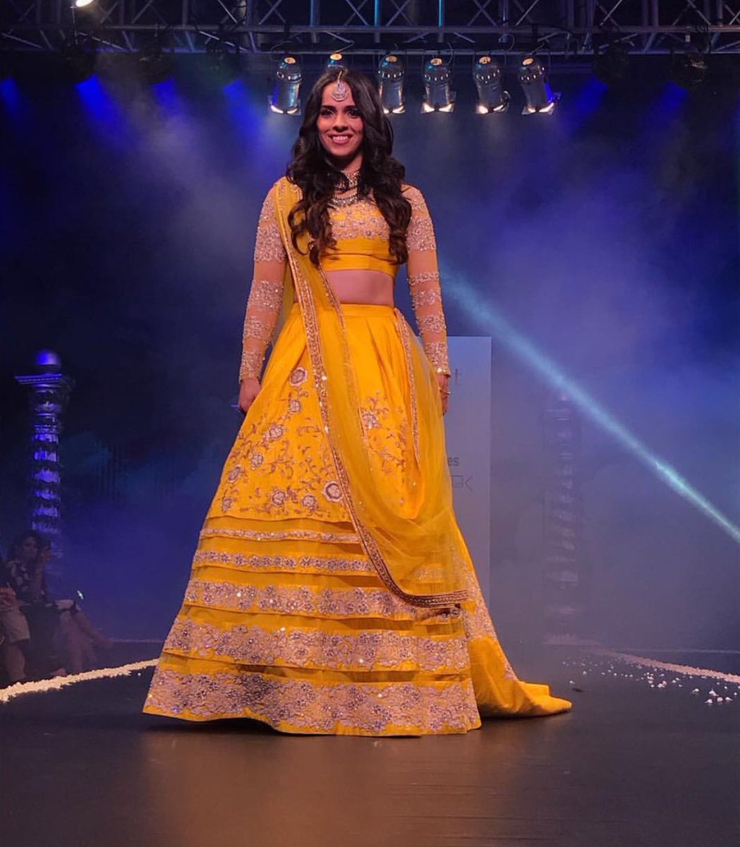 Saina Nehwal Ramp Walk
