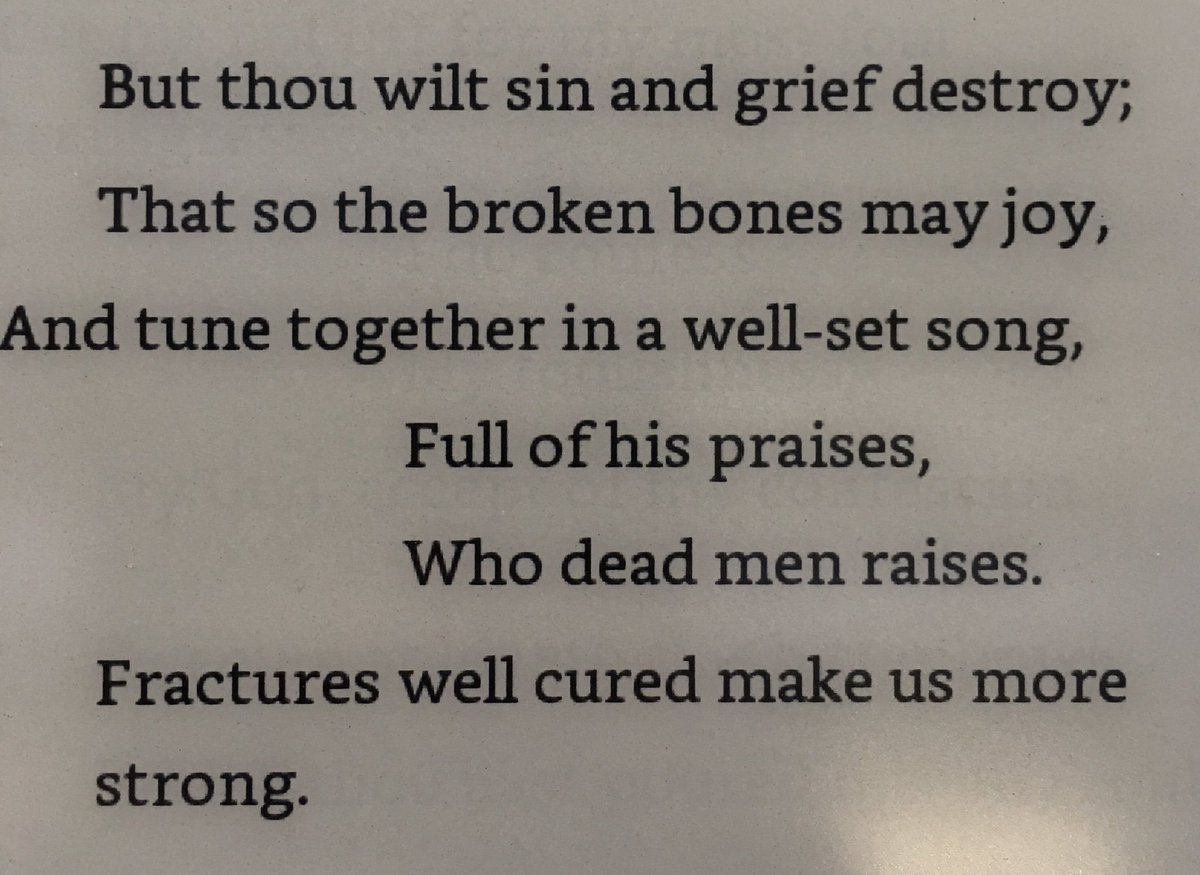 Fractured Bone Poem