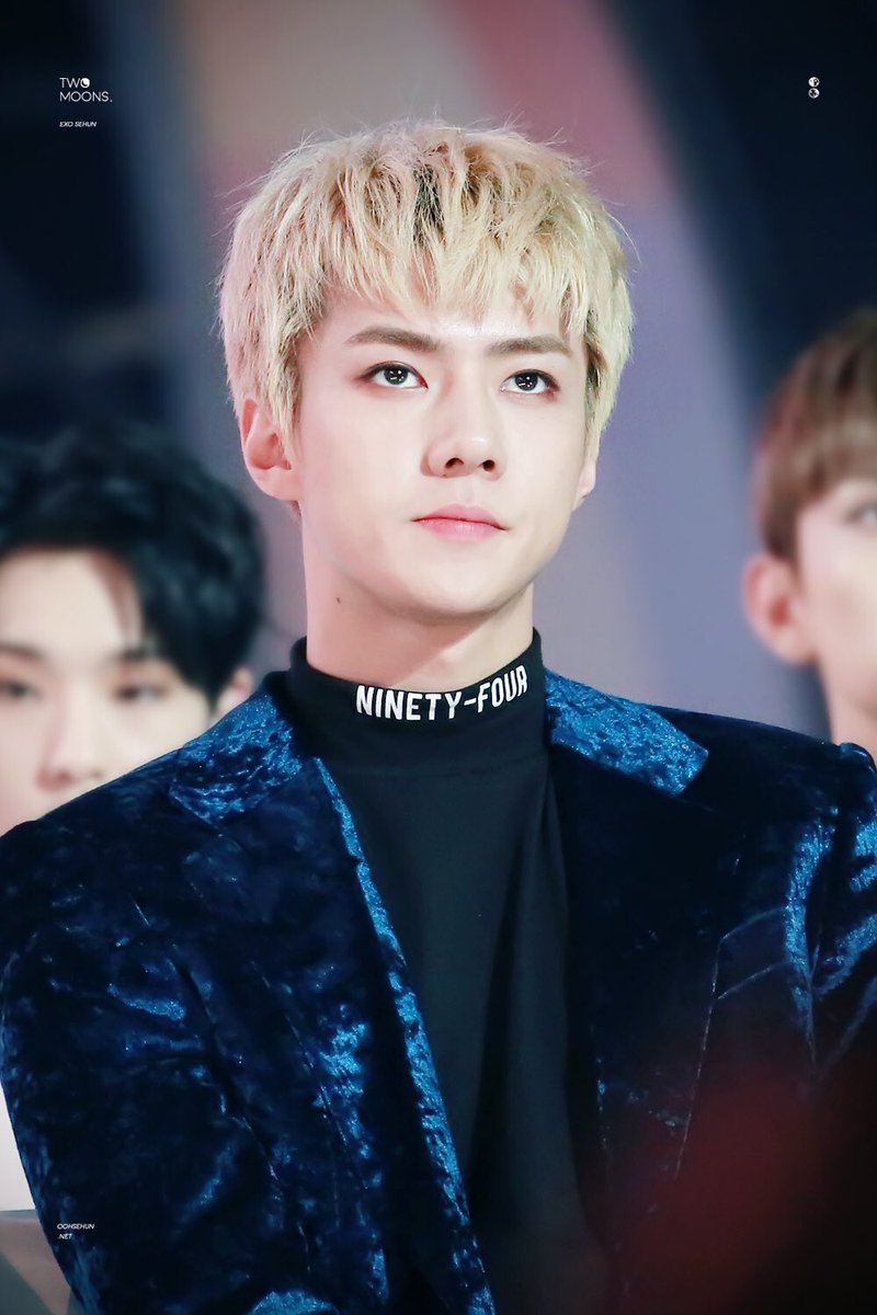 Sehun Blonde Hair