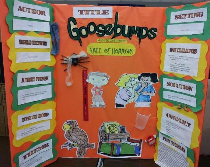 School Reading Fair Storyboard Examples