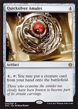 [MTGE02] Quicksilver Amulet : r/magicTCG