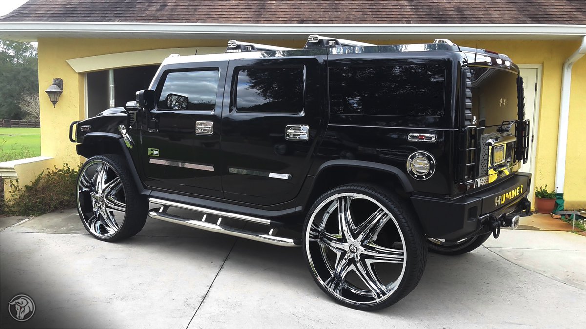 Hummer H2 With Rims