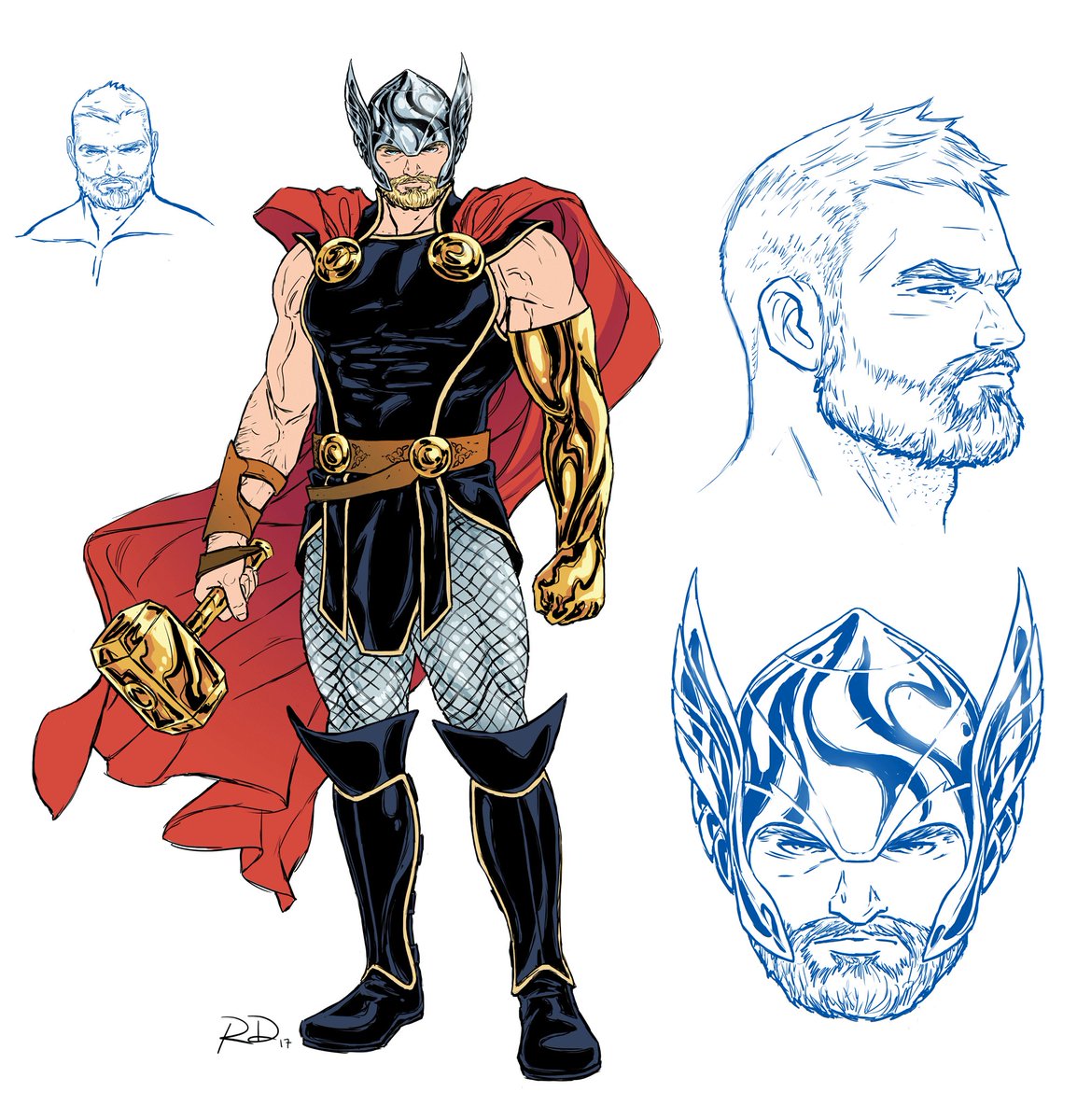 Marvel revela design do novo visual de Thor nos quadrinhos - O Vício