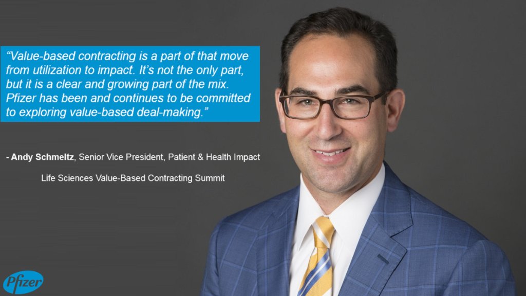 Today Andy Schmeltz is in VA at the Value-Based Contracting Summit to ...